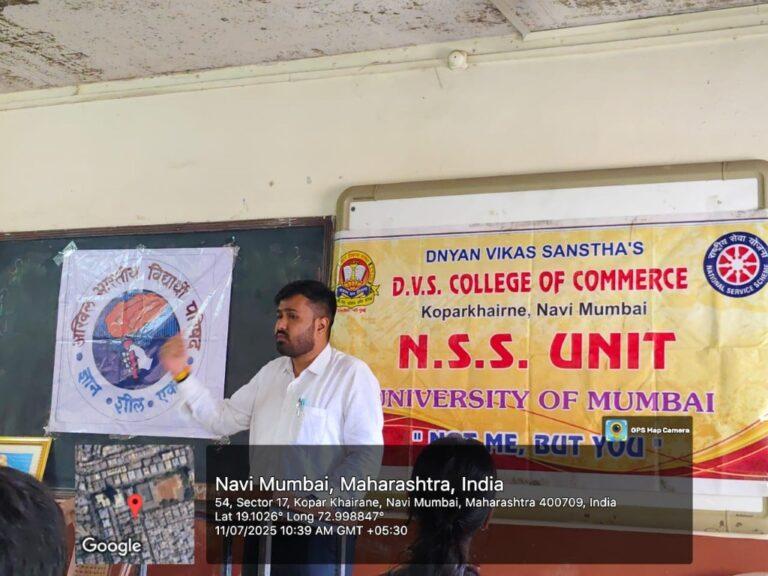 National Students Day - DVS COLLEGE OF COMMERCE